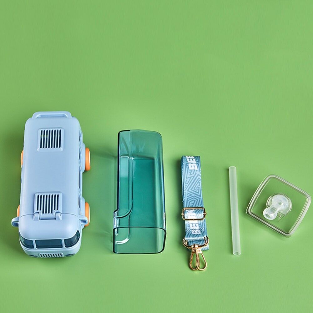 Bus Shape Water Bottle with Strap – Kids World – All Kids Product – 254 ...